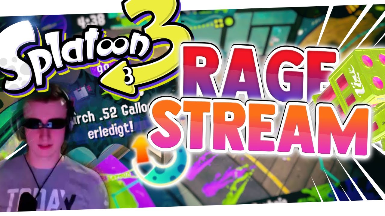 RAGE STREAM | SPLATOON 3: STREAM HIGHLIGHTS – Raptor2111